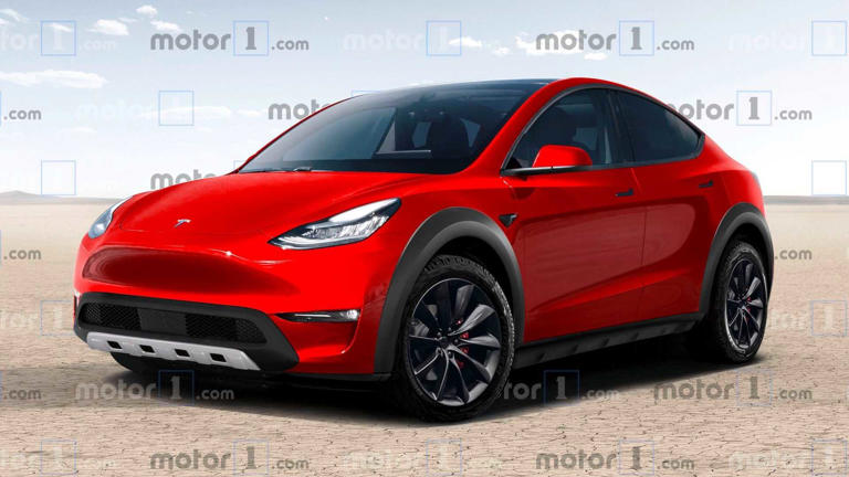 Tesla Model Y Reimagined As A Rugged Off-Roader