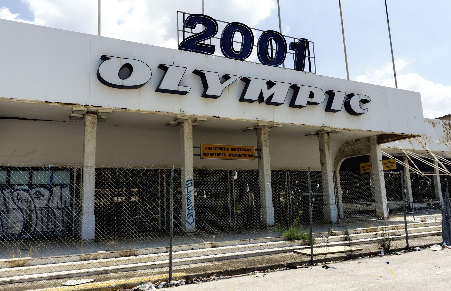 Abandoned airports and hotels where time has stood still