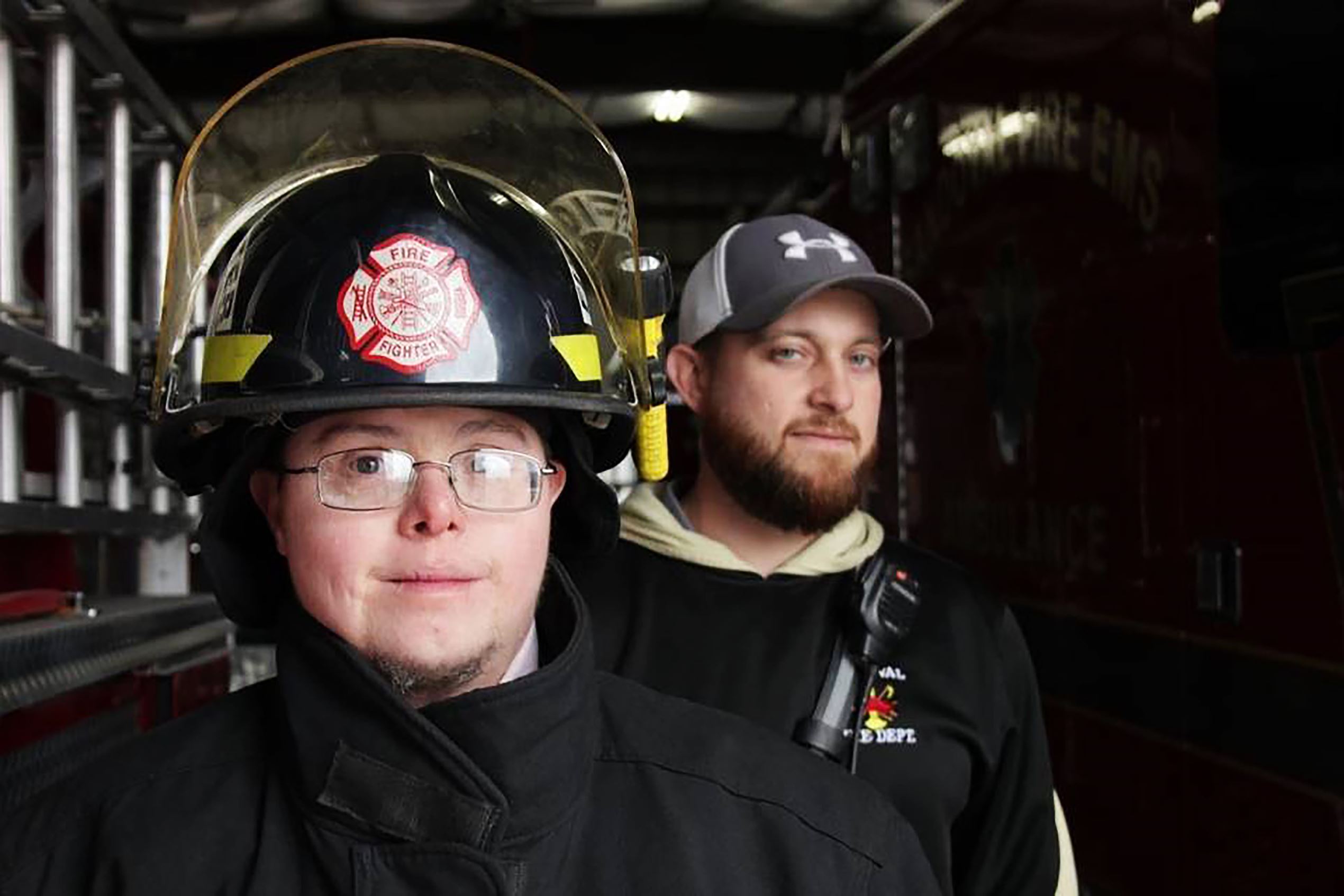 Man with Down syndrome fulfills dream of becoming firefighter – Just ...